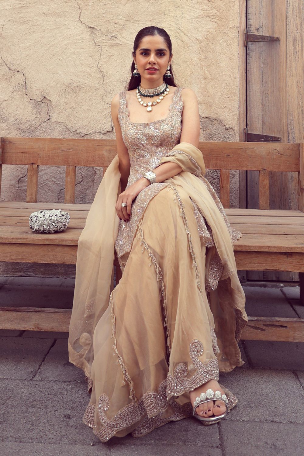 SHARNAMLI MEHRA IN OUR MELODY SHARARA SET – Ridhima Bhasin